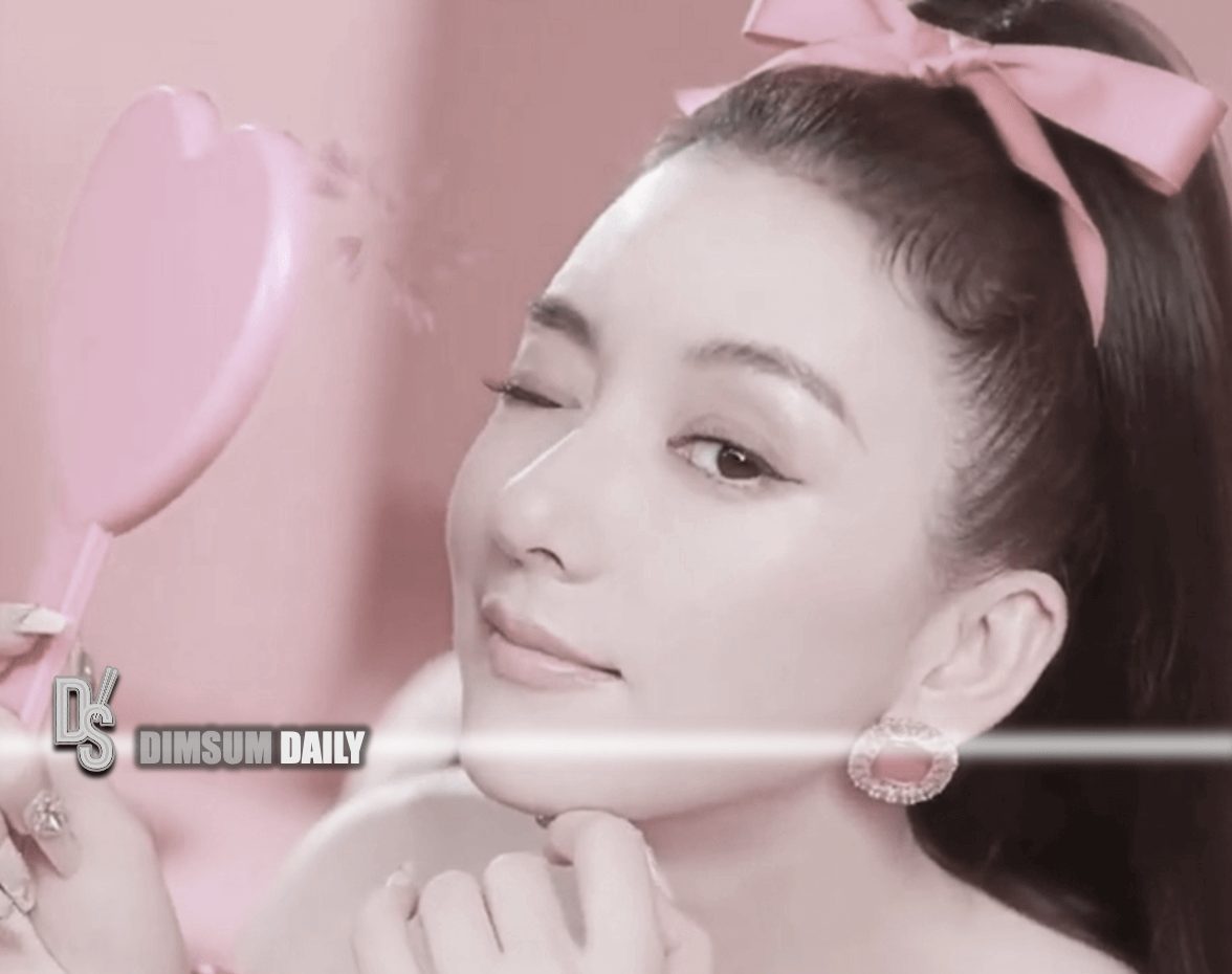 Aaron Kwok's wife Moka Fang embraces Barbie trend with pink princess ...