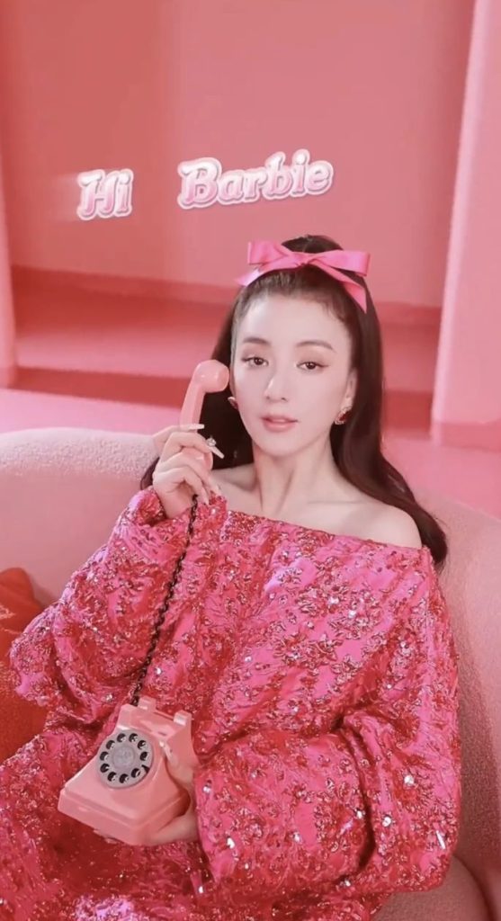 Aaron Kwok's wife Moka Fang embraces Barbie trend with pink princess ...