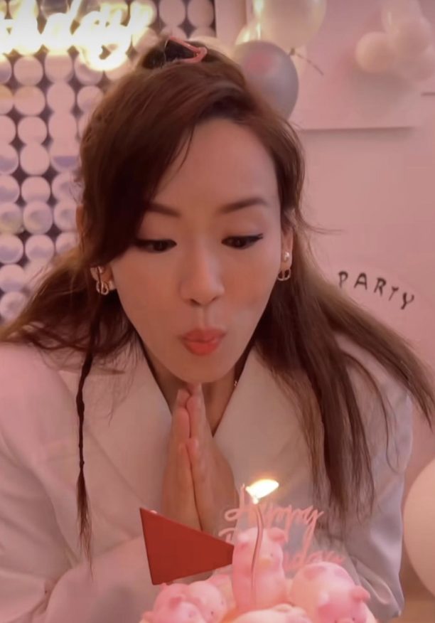 TVB actress Shirley Yeung Sze-ki celebrates 45th birthday with ...