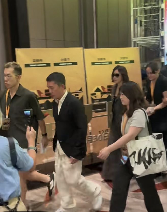 HK actors Andy Lau and Tony Leung reunite after 20 years in blockbuster film 'The Goldfinger ...