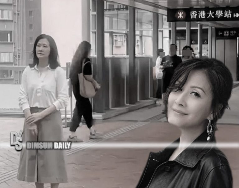 53-year-old former actress Flora Chan's stunning appearance at MTR HKU ...