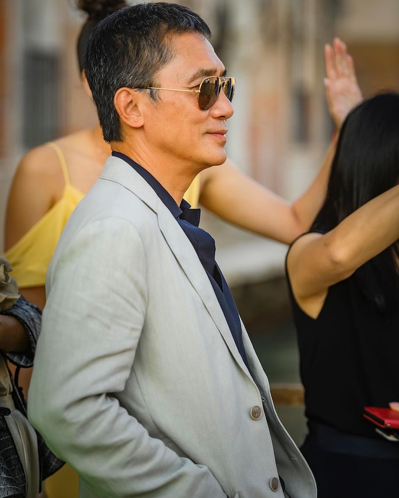 HK actor Tony Leung and his wife Carina Lau arrive at Venice Film ...