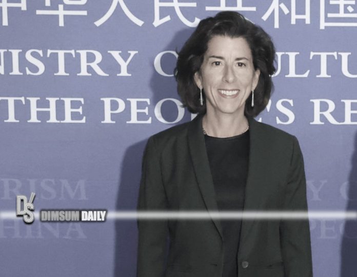 U.S. Commerce Secretary Gina Raimondo urges China for fairness and ...