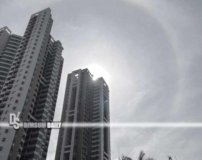 Impressive solar halo appears in Hong Kong's skies - Dimsum Daily
