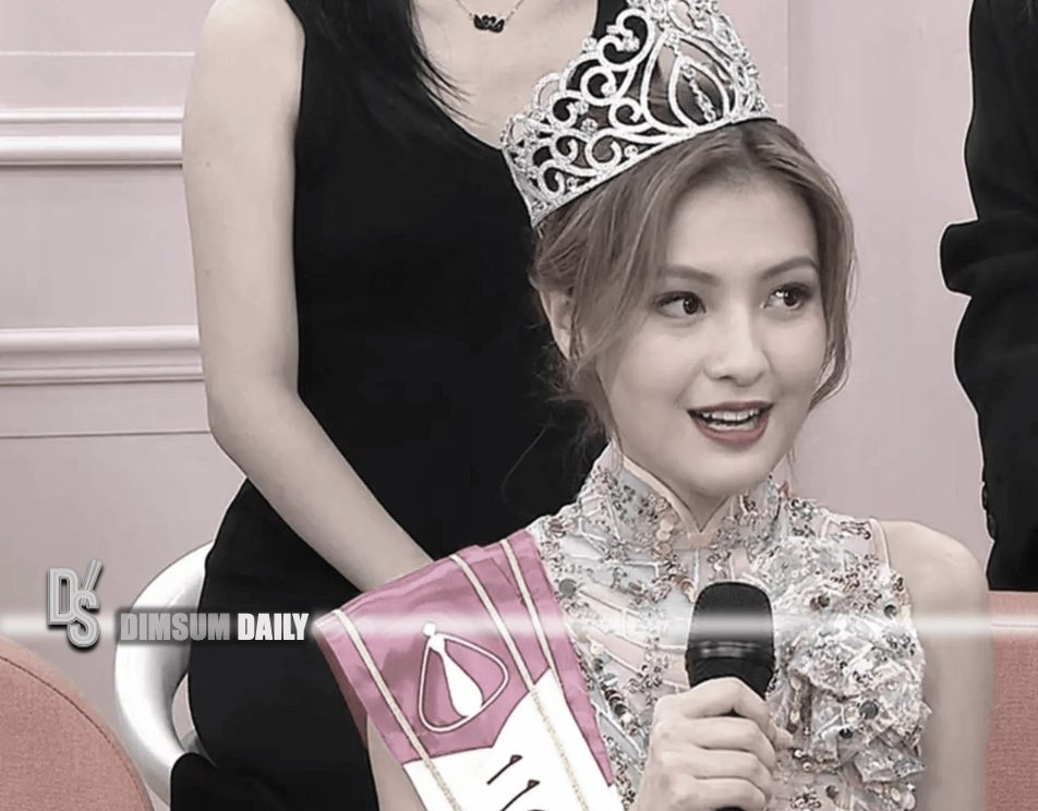2023 Miss Hong Kong first runner-up Lynn Wang attends award ceremony today and avoids media ...