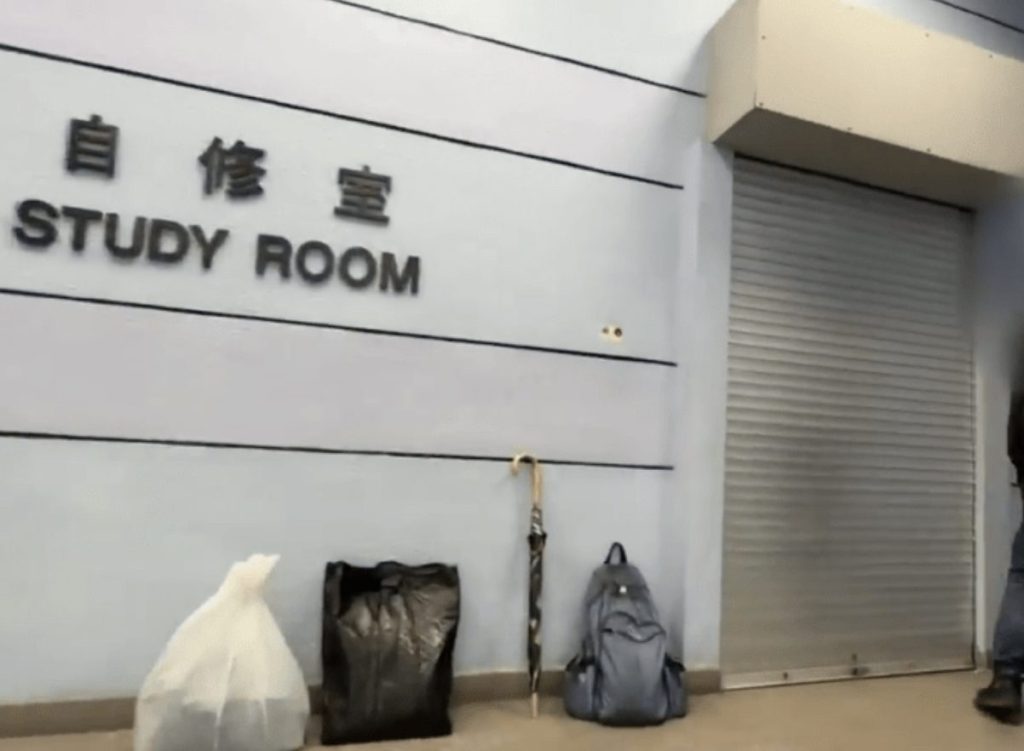 Shek Tong Tsui Public Library's study room turned into mini storage ...