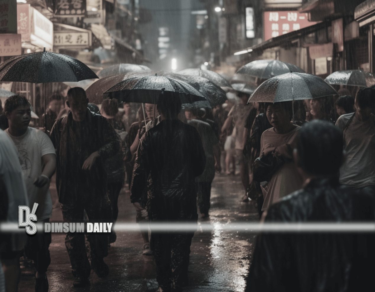 Black Rainstorm Warning Signal issued at 11.05pm, severe weather ...