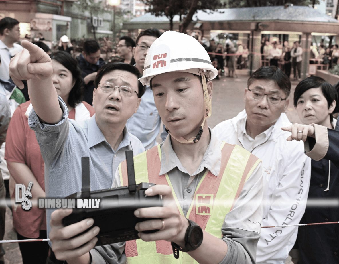 Chief Executive visits rainstorm-affected citizens and inspects ...