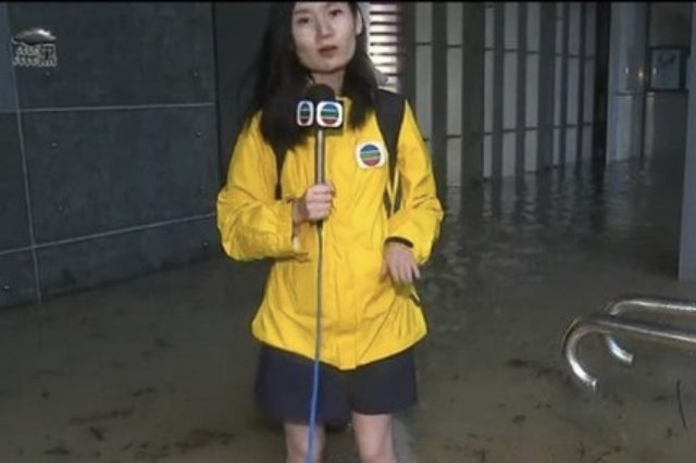 Reporters praised for professionalism and composure during severe ...
