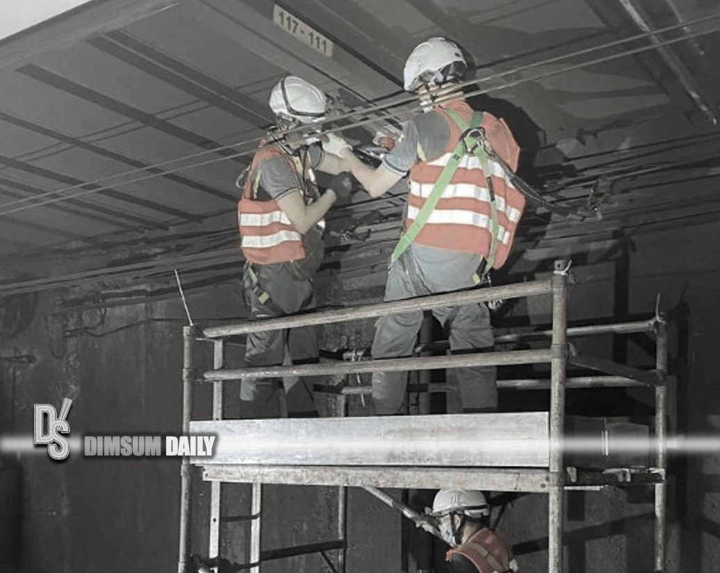 MTR Wong Tai Sin Station overhead cable repaired, train services on the ...