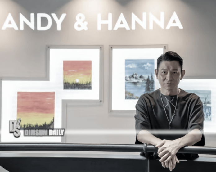Andy Lau's debut art exhibition showcases his bond with daughter Hanna ...
