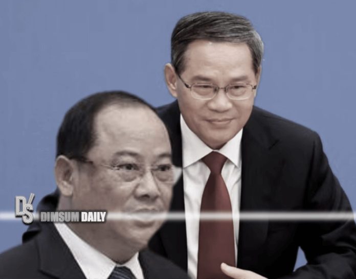 Chinese Premier Li Qiang meets Laotian Prime Minister Sonexay ...