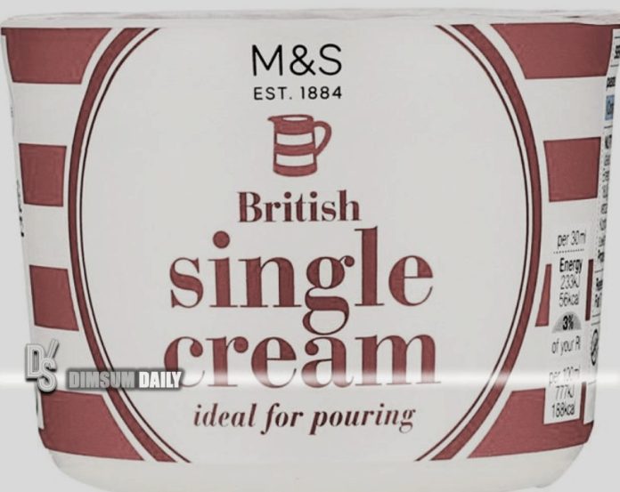 Marks and Spencer cream batch exceeding bacterial limits sold out: CFS ...
