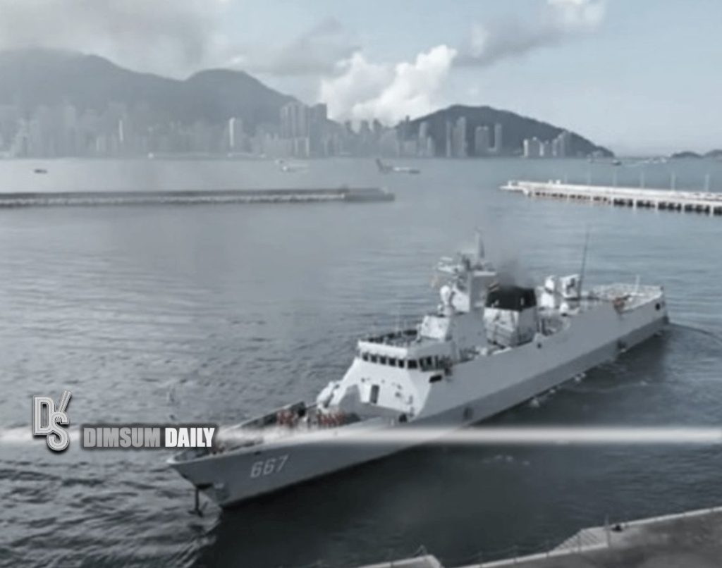 Chinese People's Liberation Army conducts joint patrol in Hong Kong ...