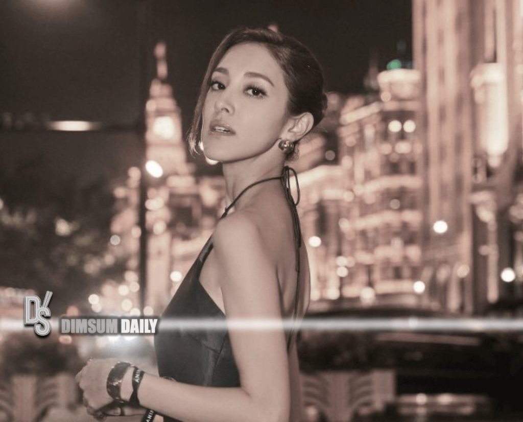 HK actress Grace Chan turns heads in Shanghai with stunning backless dress - Dimsum Daily