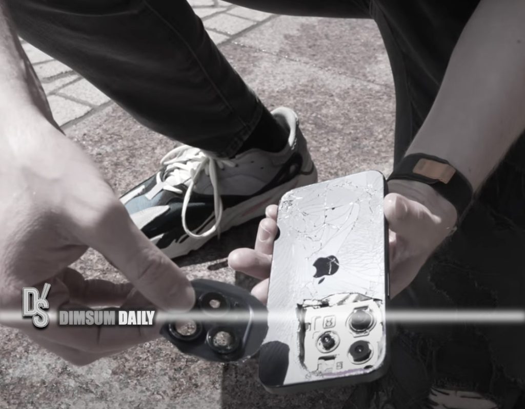 Users respond to viral video alleging easy cracking of iPhone 15 series' back glass - Dimsum Daily