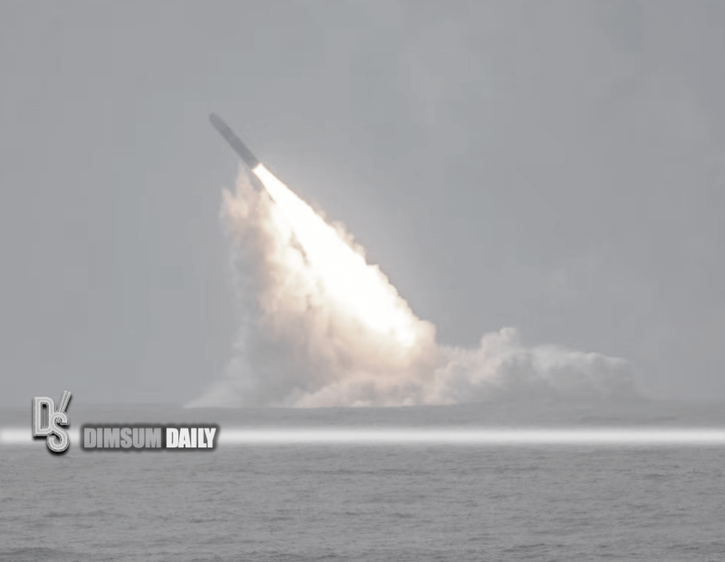 U.S. Navy successfully conducts Trident II missile test from USS ...