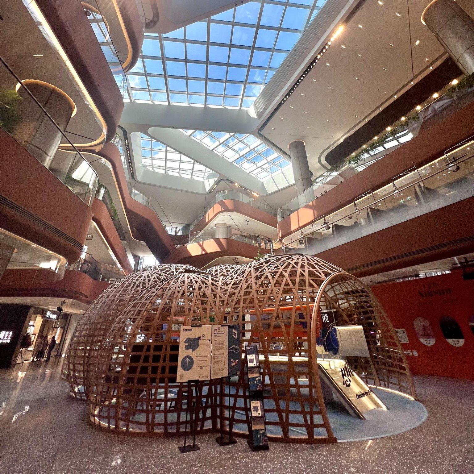 AIRSIDE, a recently inaugurated shopping mall spanning 700,000 square ...