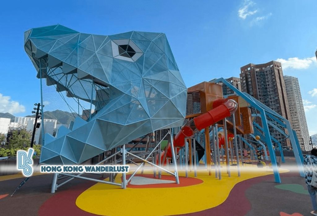 Dino Park, Hong Kong's first free dinosaur-themed playground in Sha Tin ...