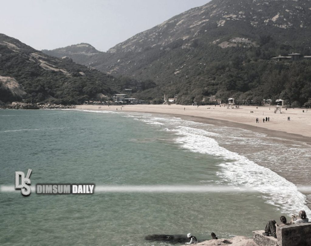 Shek O Beach temporarily closed for shark prevention net maintenance ...