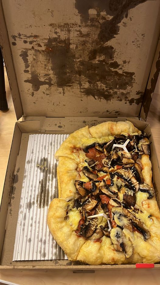 Netizen raises complaint about misshapen delivered pizza, sparks ...