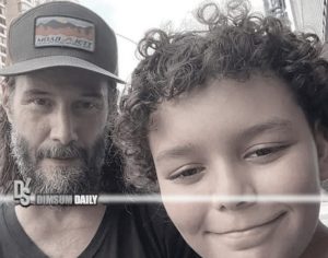 Keanu Reeves surprises young fan with street football encounter ...