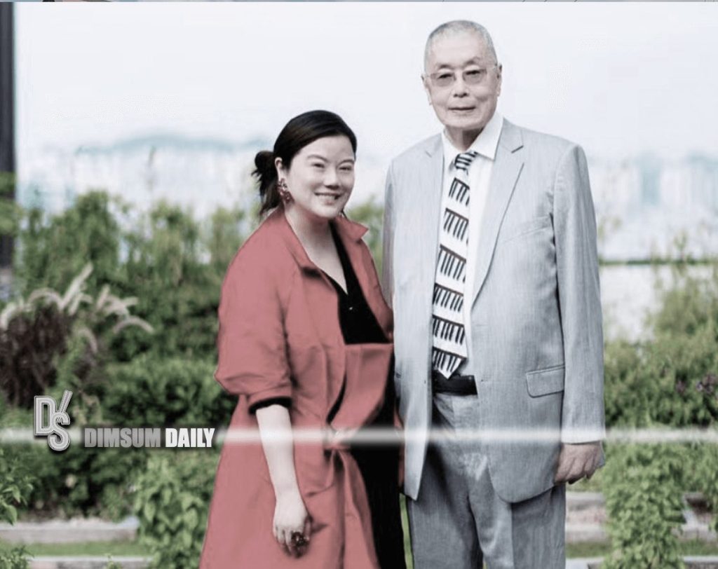 36-year-old Samantha Sun announces the arrival of her son with 84-year-old piano maestro Liu ...