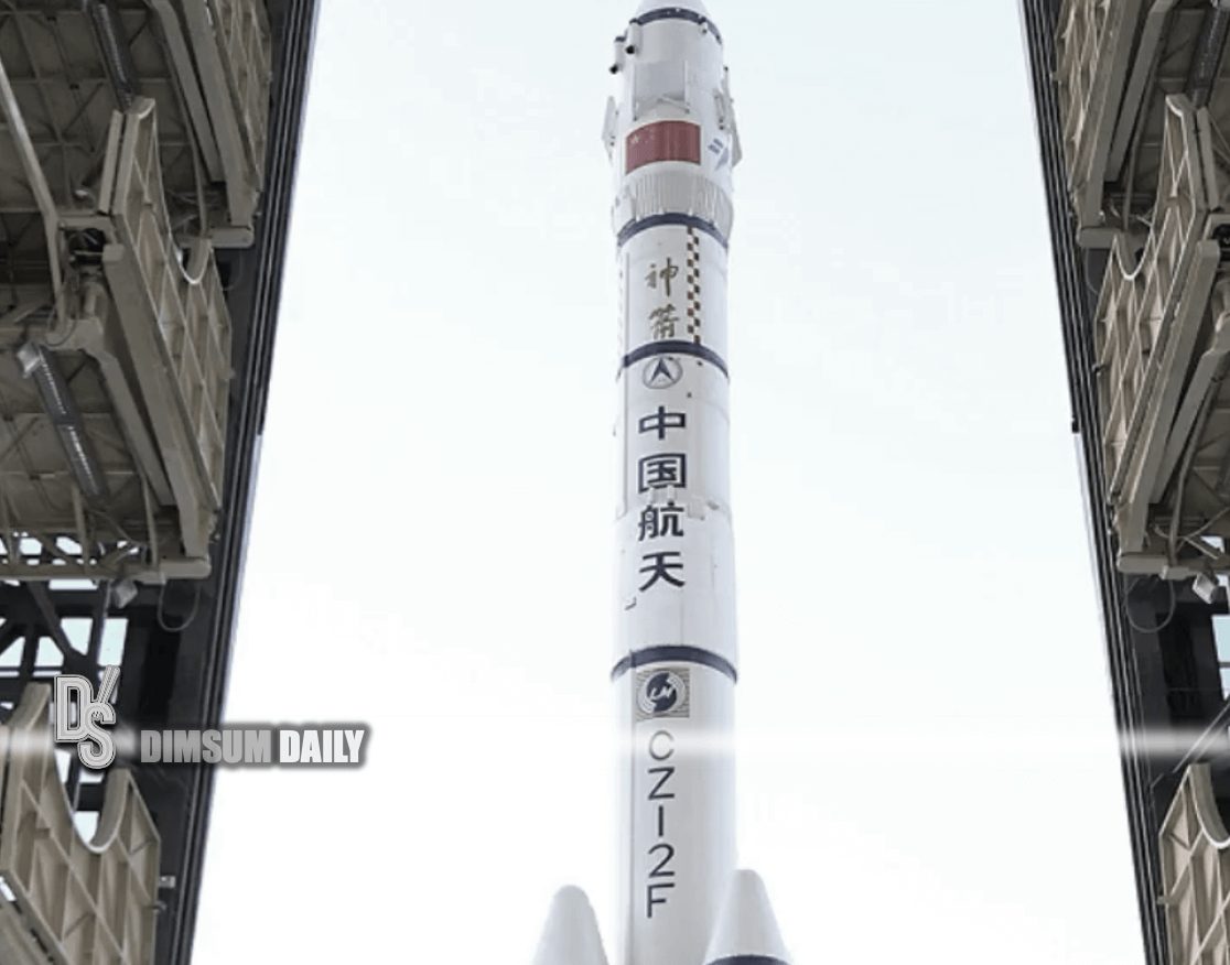 China prepares for launch of Shenzhou-17 crewed spaceship - Dimsum Daily