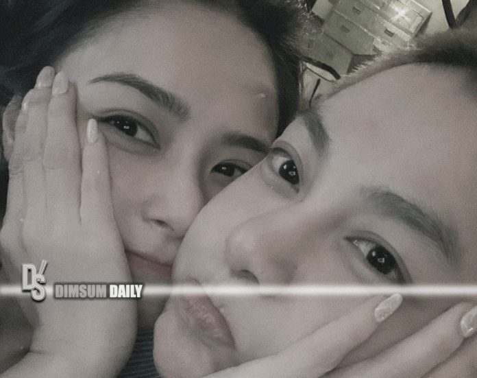 HK singer Gillian Chung and prominent mainland Chinese lesbian influencer Sam close relationship ...