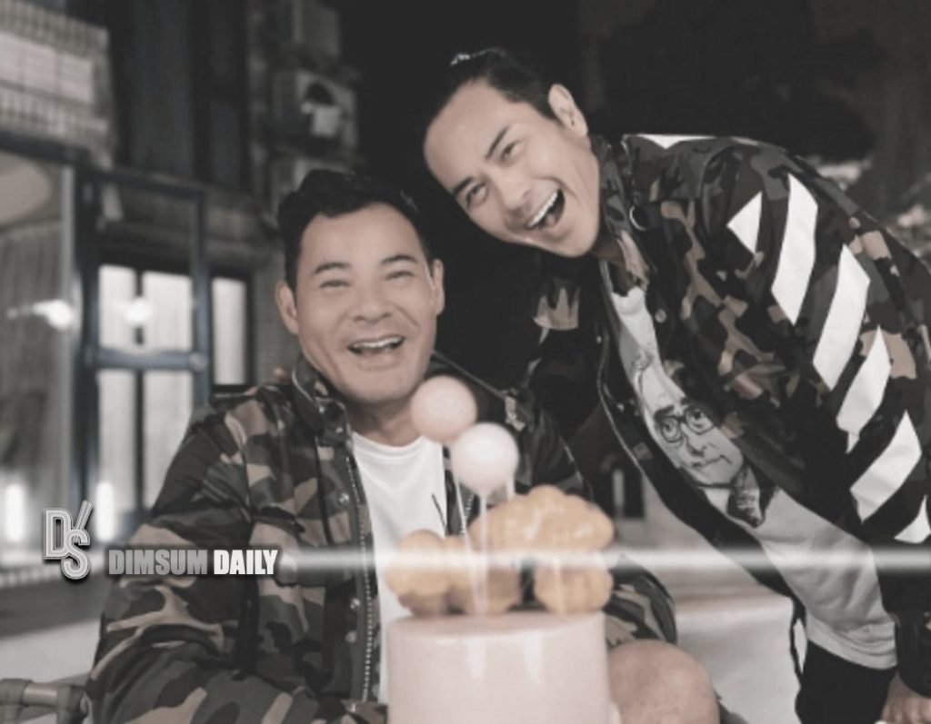 Hong Kong actors Kevin Cheng and Ben Wong Chi-yi celebrate birthday in ...