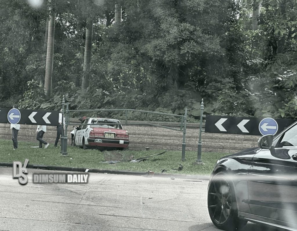 Collision between two taxis near Hong Kong Disneyland results in 4 ...