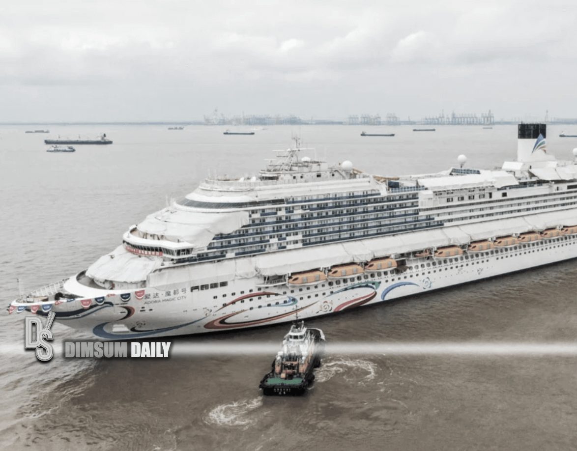 China's state shipbuilding corporation delivers first domestic large ...