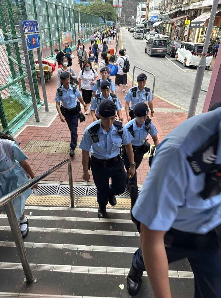 Street brawl averted as anti-triad task force detains 17 individuals at ...