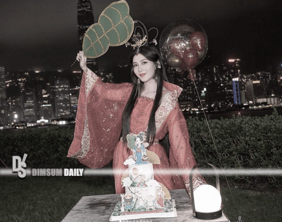 Hong Kong actress Rain Li Choi-wah celebrates 40th birthday with ...