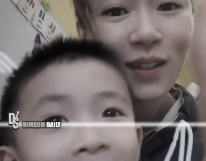 HK actress Shirley Yeung's video capture of her child's class ...