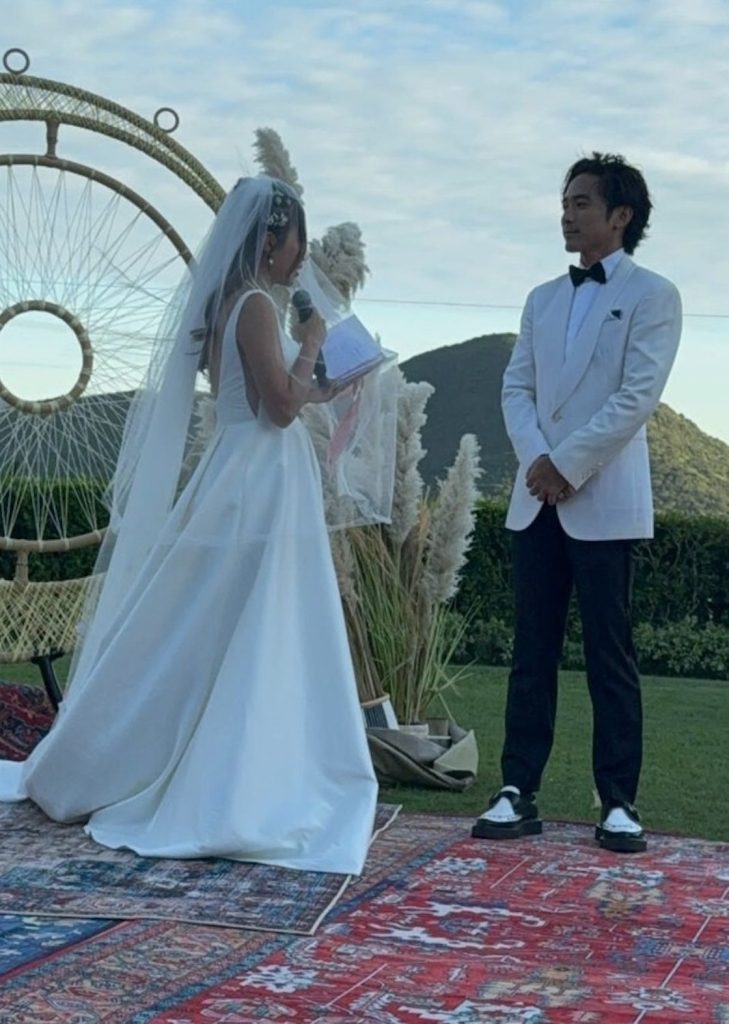 HK singer Alex Lam ties the knot with five-year girlfriend amidst sweet kisses: Wedding photos ...