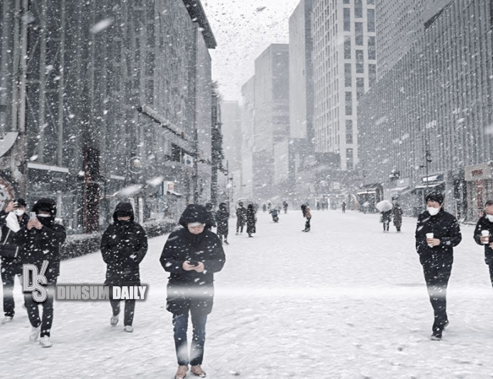 South Korea faces intense cold wave as temperatures plummet below zero ...