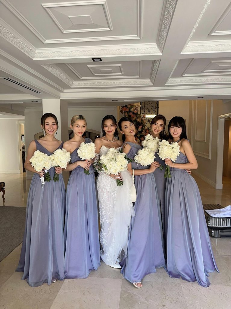 HK actress Louise Wong and Sheldon Lo finally hold belated wedding ...