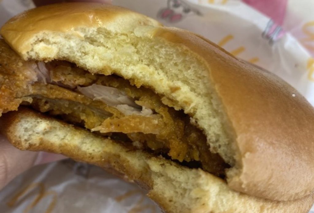 Downsized McDonald's McSpicy Chicken Fillet in Hong Kong sparks outrage ...