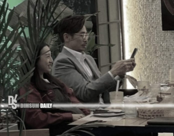TVB star Moses Chan spotted dining in a restaurant with questionable ...