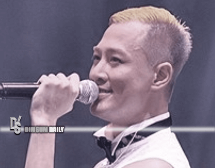 Middle-aged HK actor and singer Raymond Lam's recent appearance ...