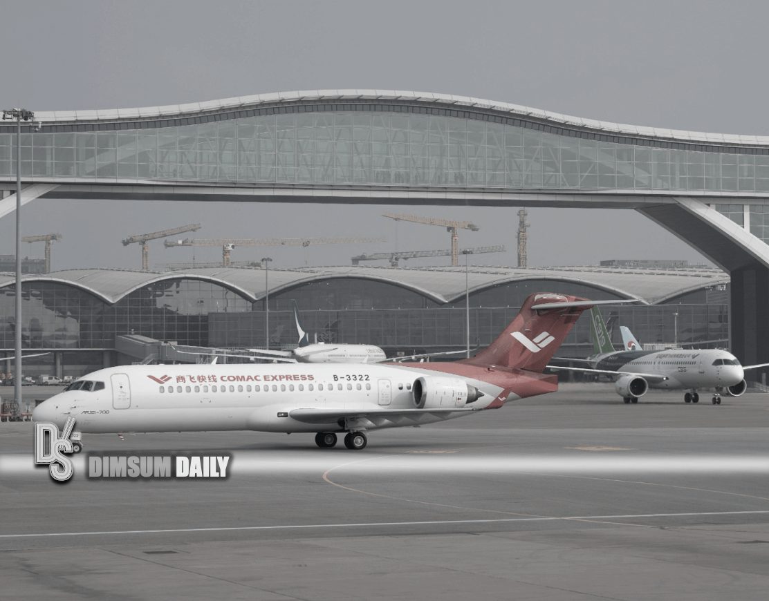 China's homegrown C919 passenger jet showcased in Hong Kong, aiming to ...