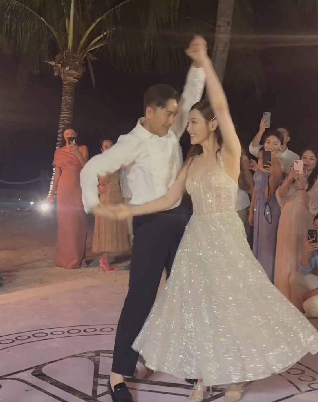 Kenneth Ma and Roxanne Tong's romantic wedding captivates fans, despite ...