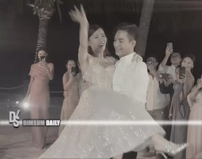 Kenneth Ma and Roxanne Tong's romantic wedding captivates fans, despite ...