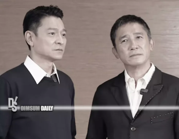 Screen titans Tony Leung and Andy Lau reunite in 'The Goldfinger,' decades of camaraderie light ...