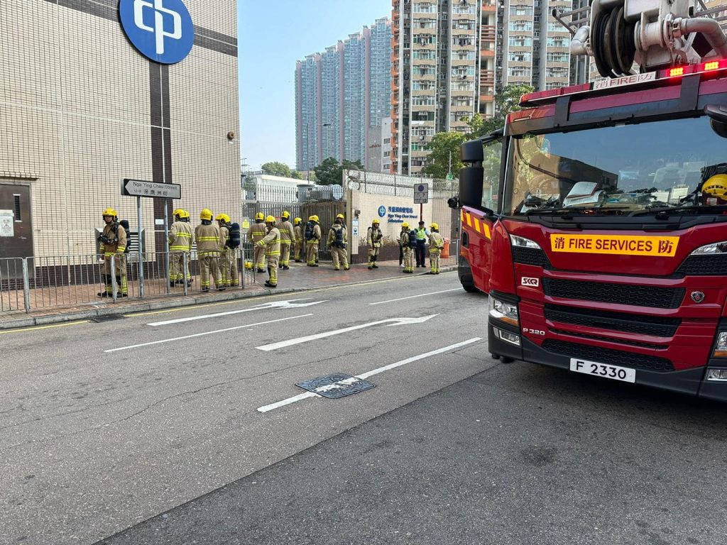Explosion and smoke reported at Tsing Yi's Nga Ying Chau Street ...