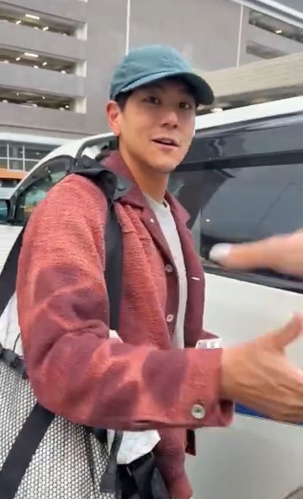Taiwanese heartthrob Eddie Peng arrives in Hong Kong for movie premiere ...