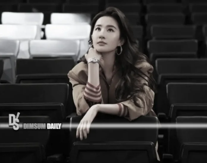 Top Chinese star Liu Yifei makes dazzling appearance at NBA Paris game - Dimsum Daily