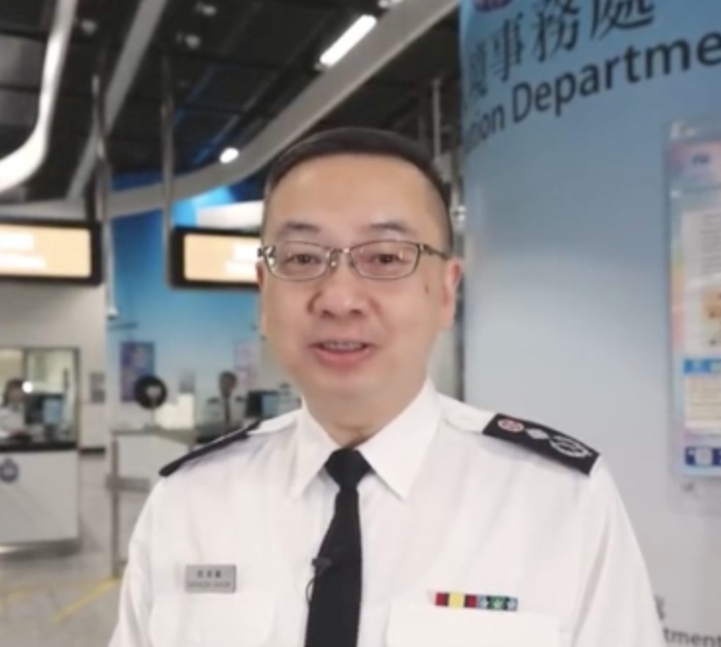 Hong Kong Immigration chief Benson Kwok sheds light on the "little ...