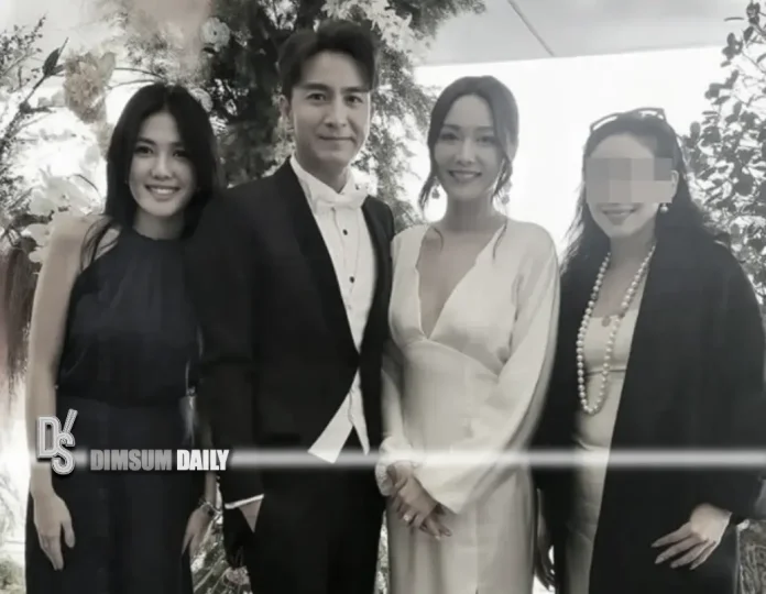 TVB actor Kenneth Ma holds lavish 5-star wedding banquet in TST, Roxanne Tong stuns in deep V ...